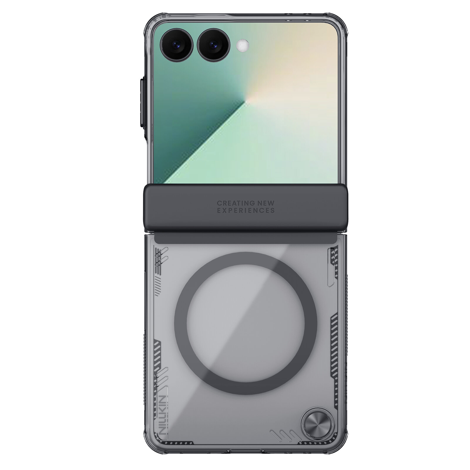 Чехол с MagSafe от Nillkin на Samsung Galaxy Flip 7, серия Iceblade Magnetic Case