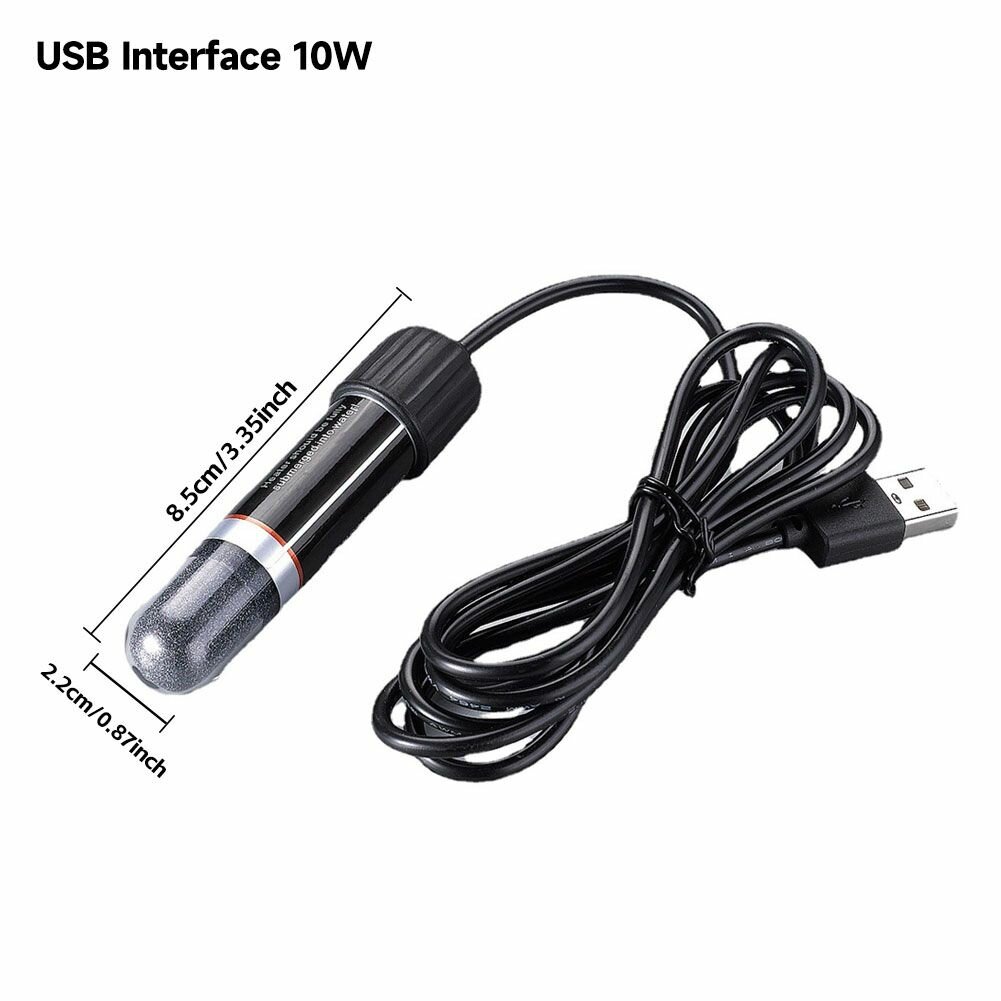 Мини аквариумный обогреватель USB для креветок/черепах/рыб/рептилий 27-26 , термостат, безопасный обогрев малых аквариумов