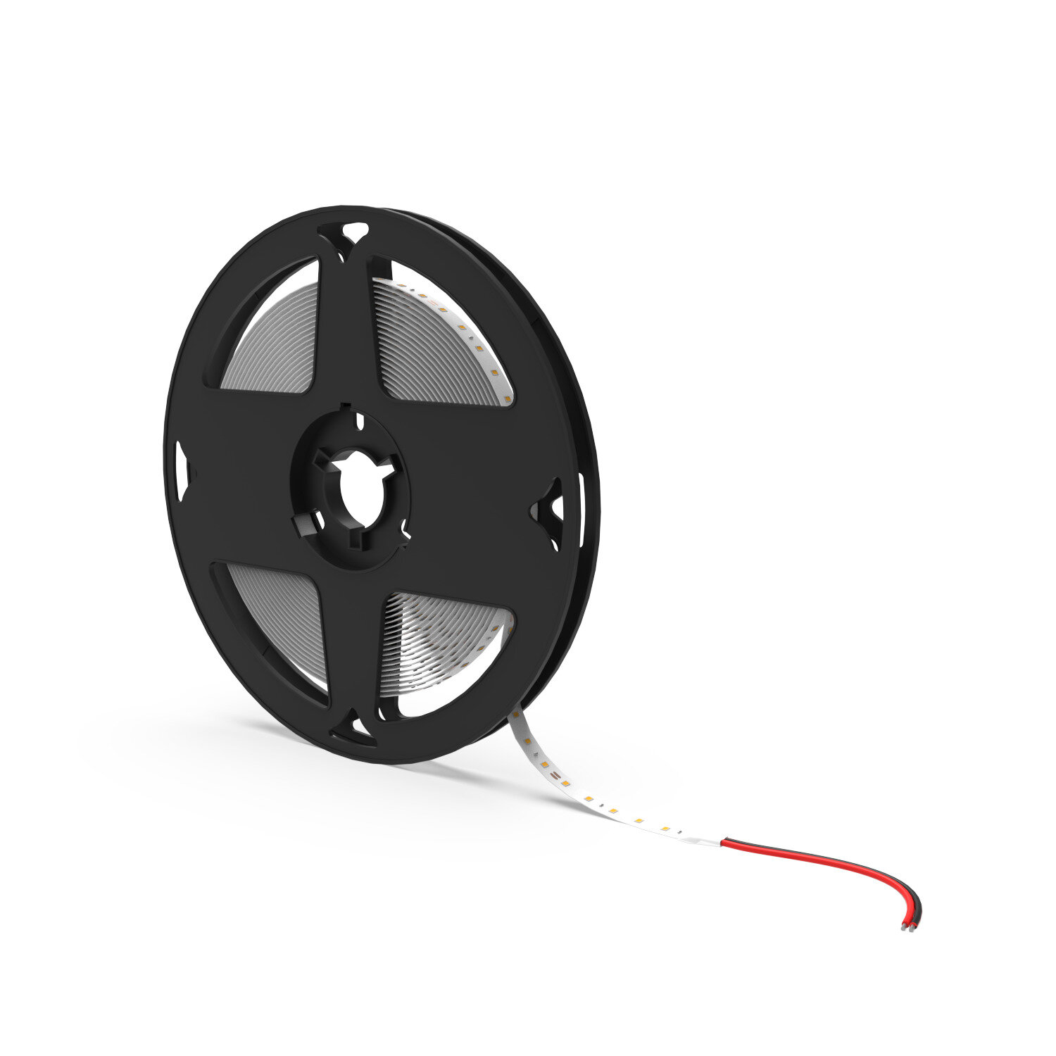 Лента светодиодная 6 вт/м dc 24В 3000к ip20 60led smd2835 800 лм/м black gauss