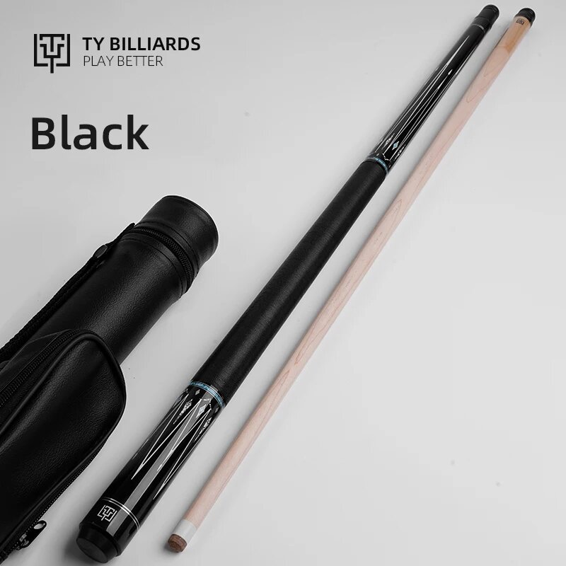 Кий для бильярда TY серия SK Черный, 11.8mm, SK black with case