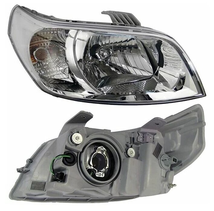 Фара Chevrolet Aveo 05-11 / Daewoo Gentra 05-11 (Справа/ под электрокорректор/ 5D HBK) Sat арт. ST2351105RMLDEM