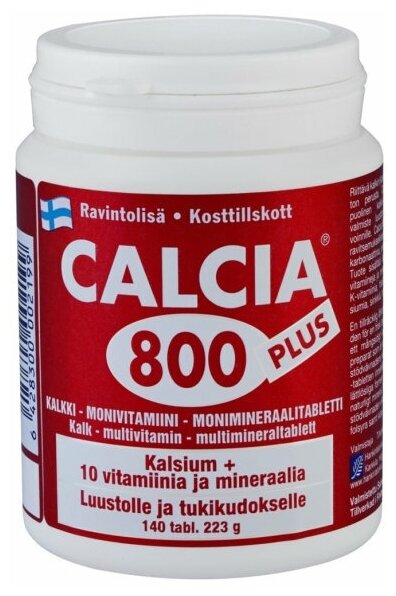 Кальций 800 Плюс Calcia 800 Plus, 140 таблеток