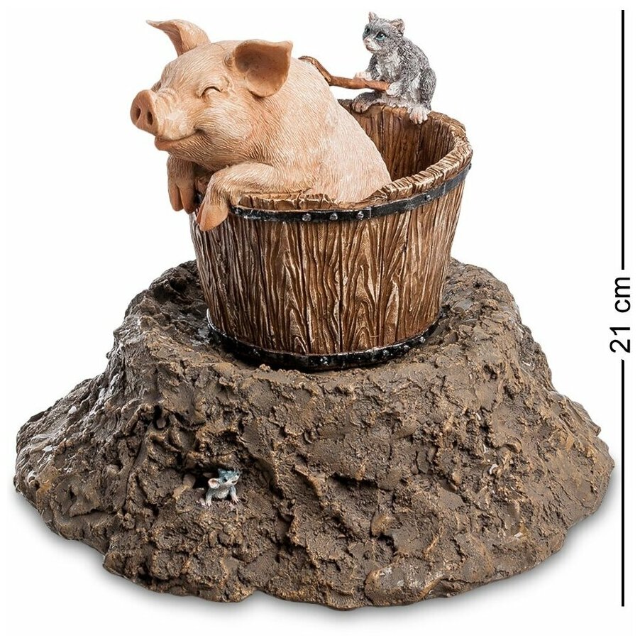 Декор. фонтан Банный день