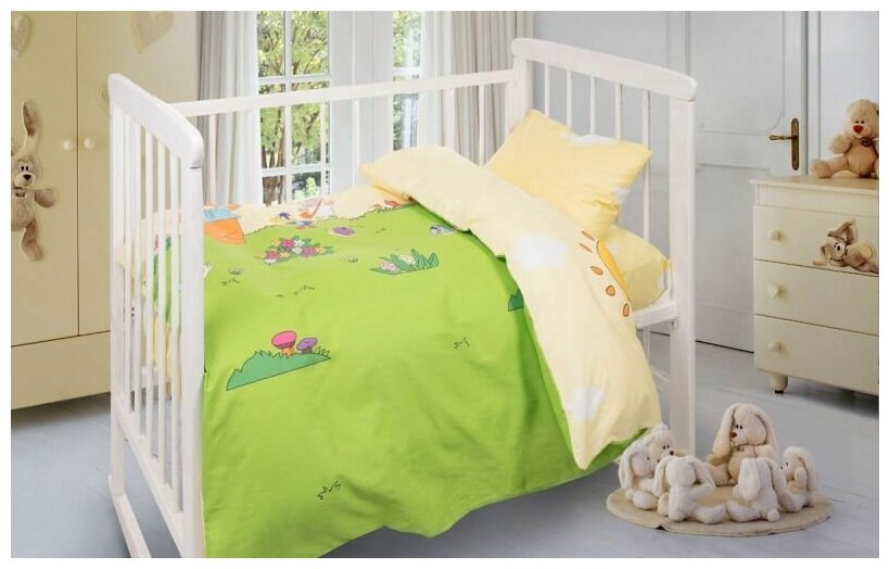 Аделис комплект постельного белья "Мишка и ко", 1,5 спальный