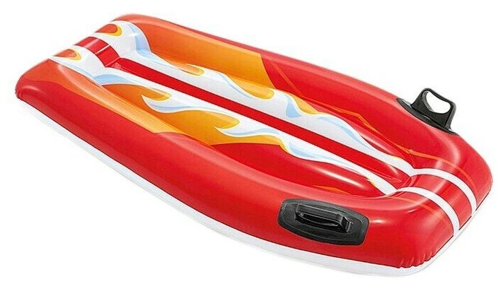 Надувная плавательная доска-матрас Intex Joy Rider, красный 58165NP