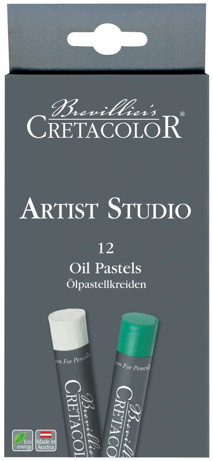 Масляная пастель CretacoloR Набор масляной пастели Artist Studio Line, 12 цветов