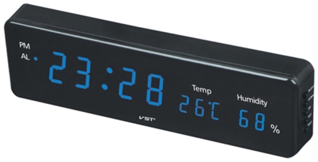 Часы настенные (температура влажность) VST 805S-5