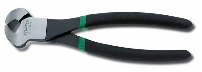Кусачки торцевые по металлу строительные ручные для гвоздей и проволоки 200 мм DJAA1208 TOPTUL