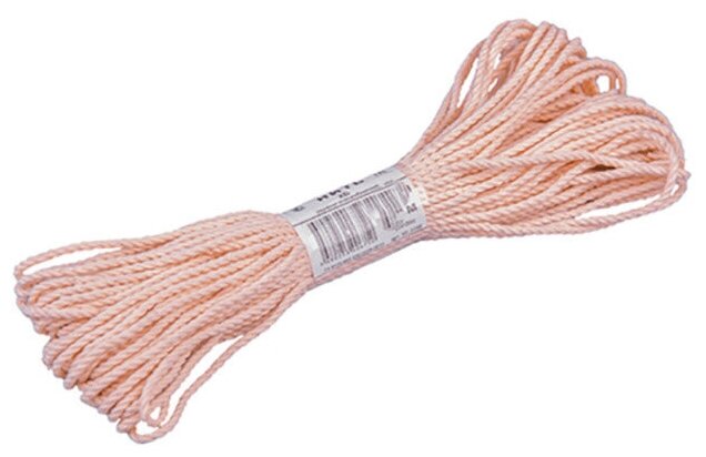 Фитиль крученый для свечей, хлопковая нить, 15 нитей, 10 метров