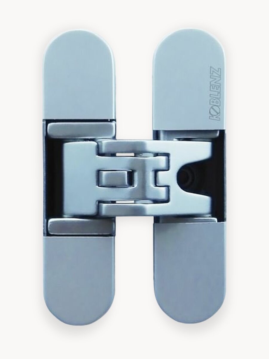 KUBICA K6200 DXSX, CR.SAT петля скрытая универсальная матовый хром (60 kg)