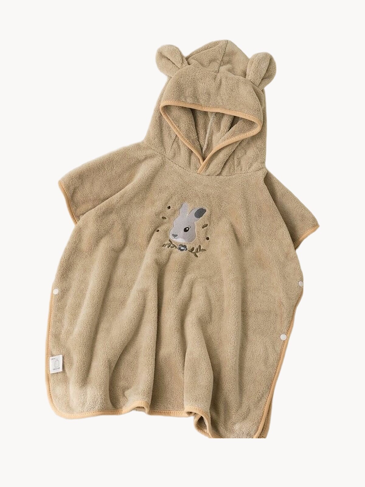 Полотенце детское с капюшоном 60x120 см,