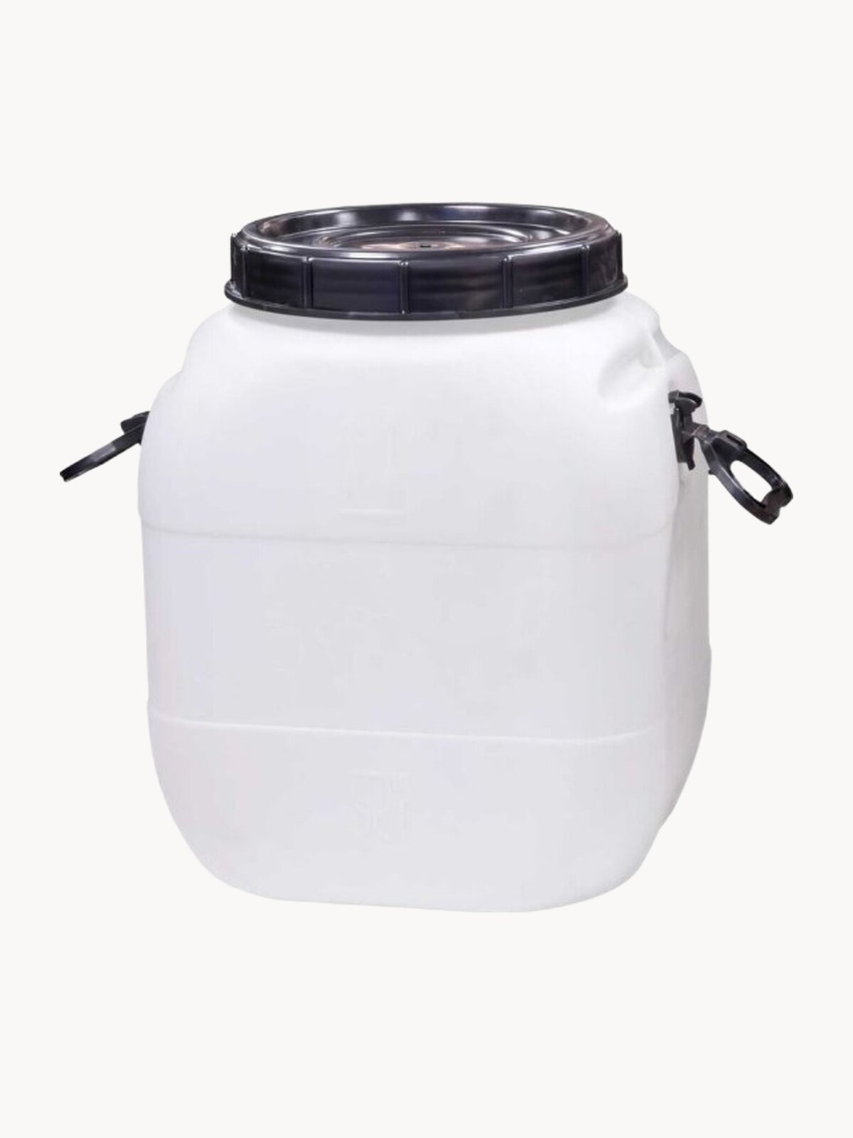 Бочка Полоцкпласт Бочка-бидон п/э 50л квадратная с вкладышем, цв белый