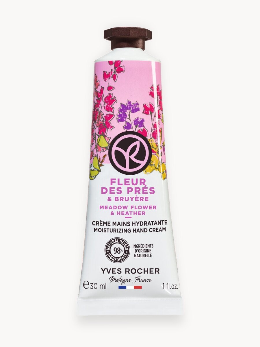 Крем Yves Rocher "Ракитник и вереск", увлажняющий, для всех типов кожи, 30 мл