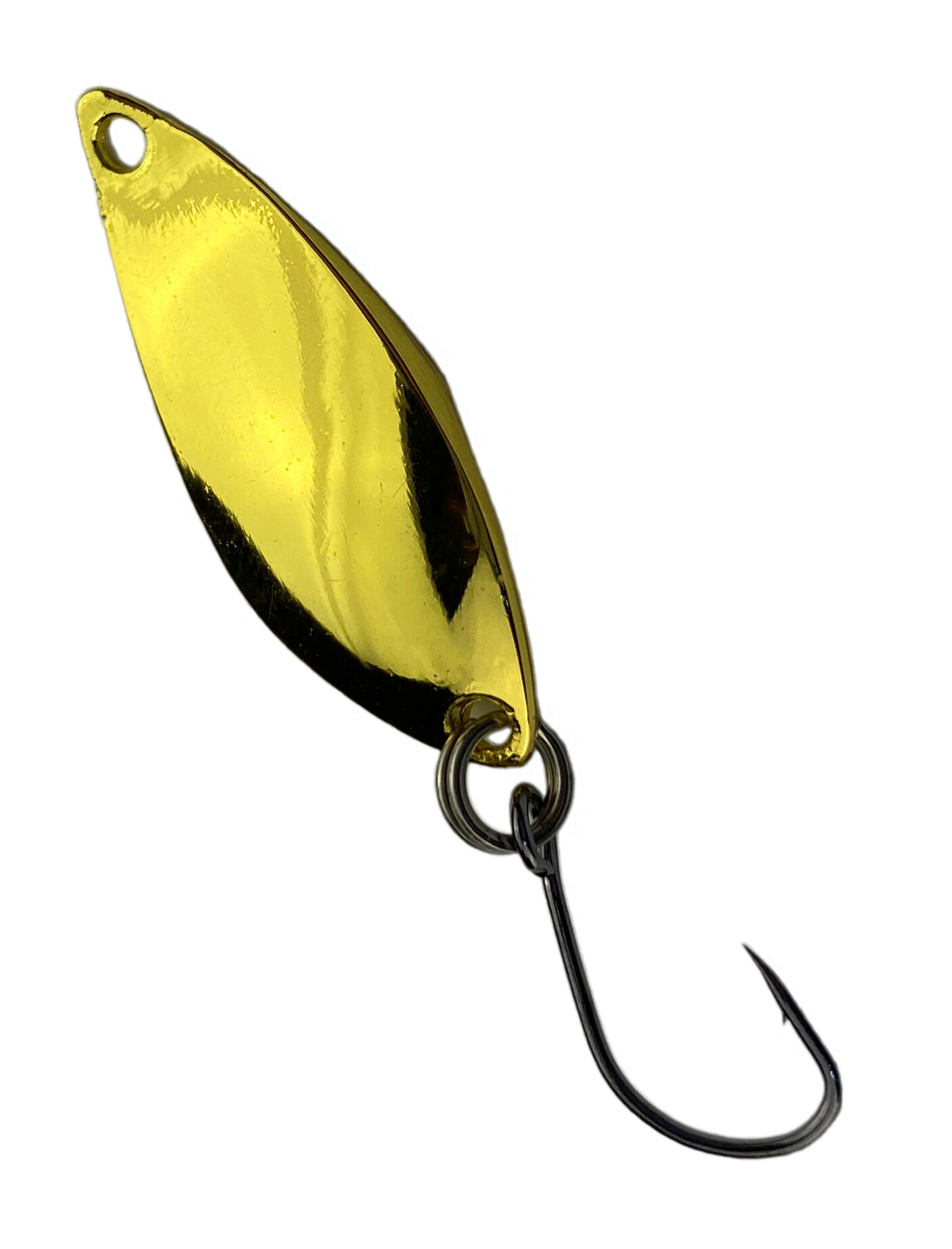 Riverzone Pike Fighter 2,5 г 29 мм золотая блесна для щуки на спиннинг и рыбалку