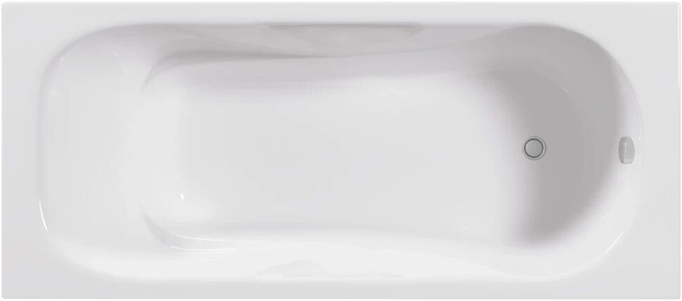 Ванна чугунная Delice Malibu DLR230630 170x80 см, белый