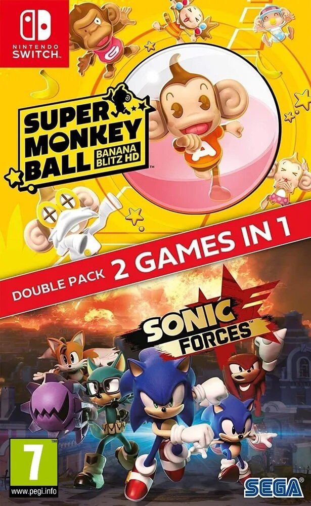 Sonic Forces+Super Monkey Ball - Banana Blitz HD [Nintendo Switch, английская версия]