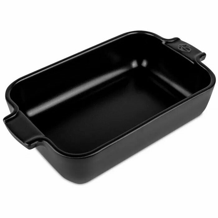 Форма для запекания Peugeot Appolia Plat four céramique individuel rectangle noir satin 61524