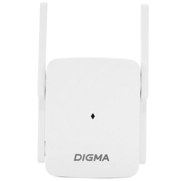 Повторитель беспроводного сигнала DIGMA D-WR310 V2 Белый