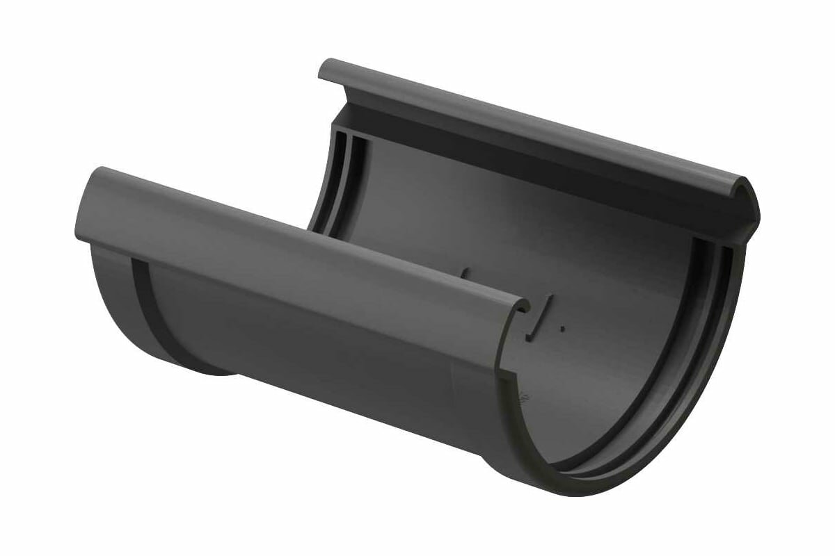 DOCKE Dcke LUX Соединитель желобов (Графит) PVLS-1086