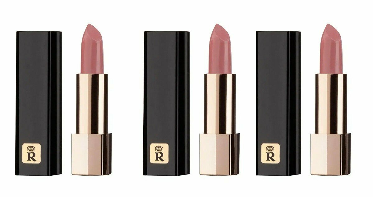 Помада губная Relouis, La Mia Italia, тон 07 Trendy Nude Coffee, 3 шт