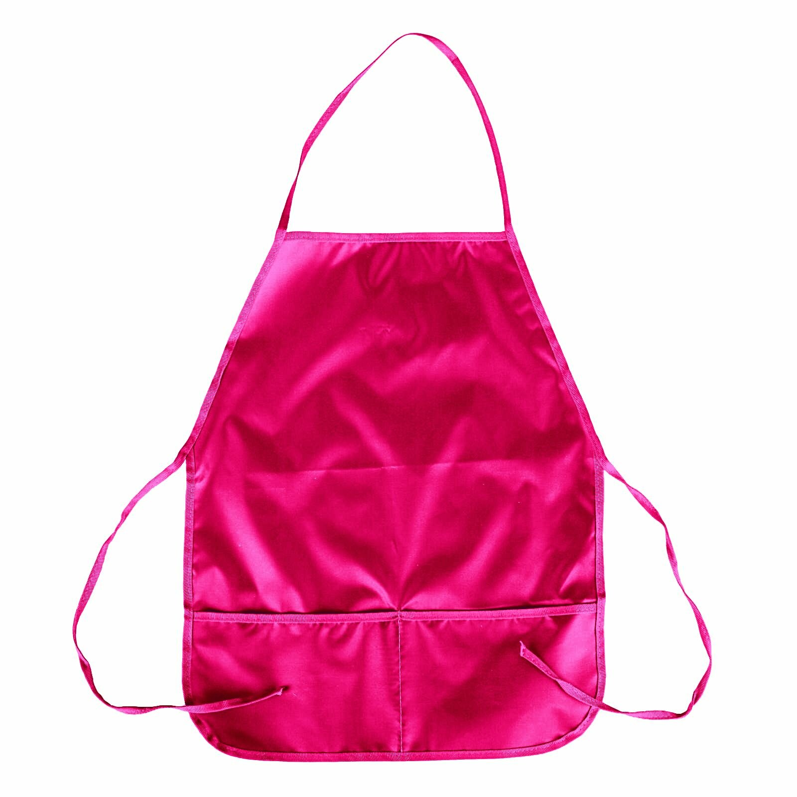 Фартук для труда и занятий творчеством, 45х55 см, с карманом, цвет фуксия, PROTECT