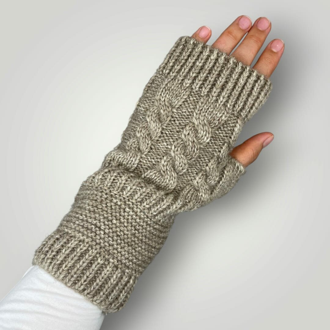 Митенки Митенки вязаные для женщин