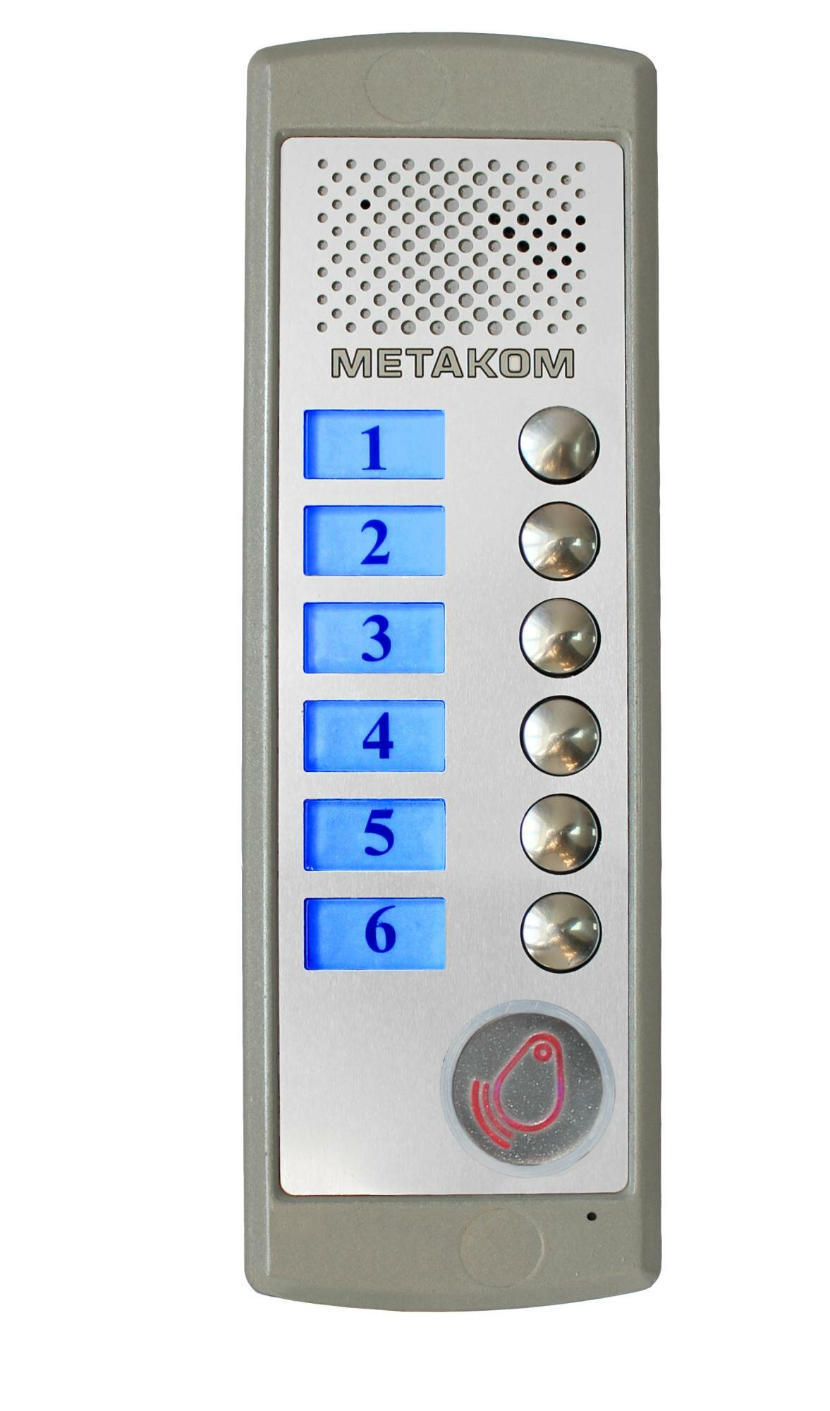 MK6-K-RFV блок вызова домофона Метаком