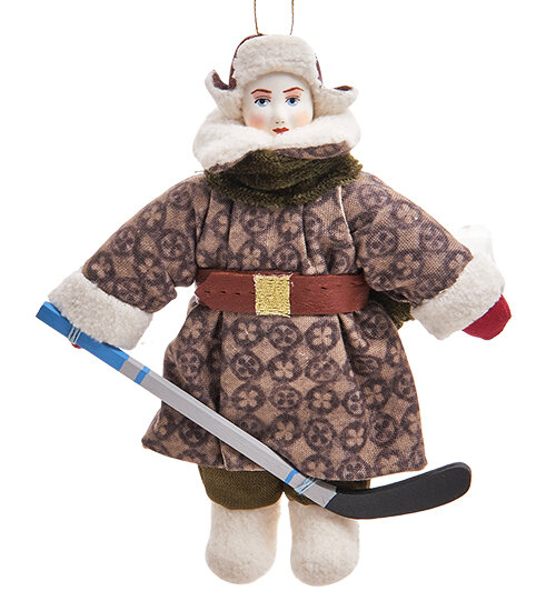 Кукла подвесная Мальчик с клюшкой RK-812 113-7013130