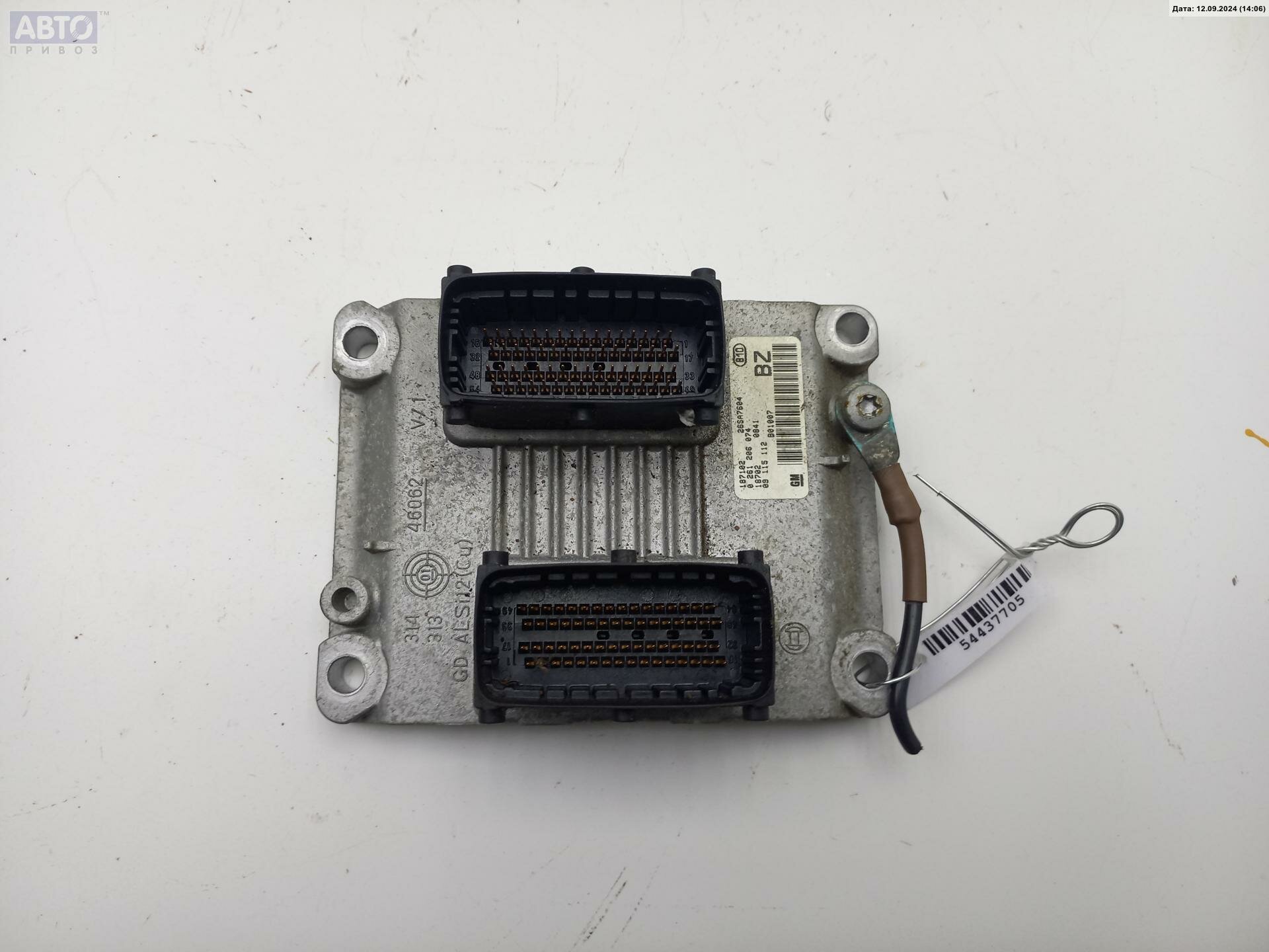 Блок управления двигателем (ДВС) Opel Corsa C (2000-2006)