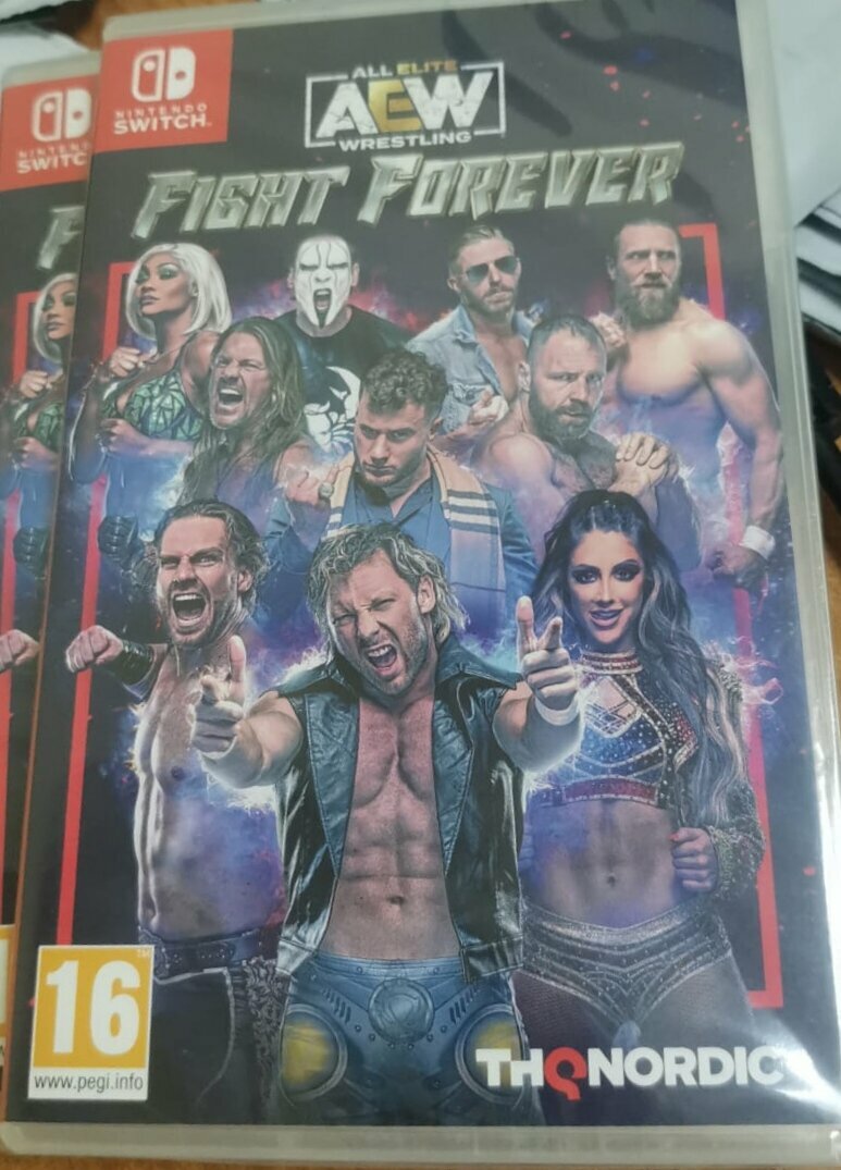 Игра THQ Nordic "AEW: Fight Forever", для Nintendo Switch, 2023 год