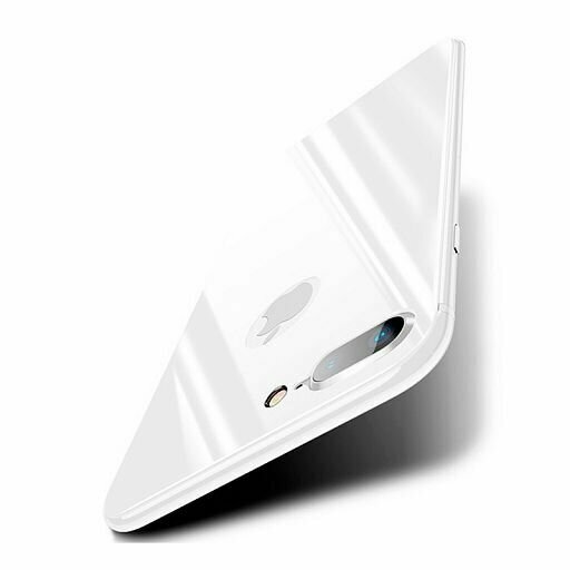 Защитное стекло на заднюю панель iPhone 8 Plus, Baseus 4D Arc Back Glass Film 0.3 mm
