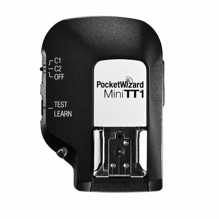 Синхронизатор для фотовспышки PocketWizard MiniTT1 Nikon (черный, "горячий башмак")