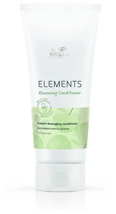 Wella Professionals Бальзам для волос обновляющий Elements 200мл