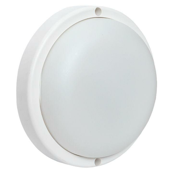 Светильник светодиодный ЖКХ ДПО-1300 12Вт 4000К IP65 круг с микроволнов. датчиком движения LUMA EKF BKL-1300DM-R-12-4000