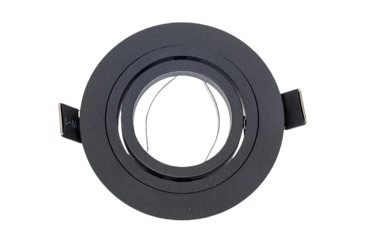 Luminotti BASE MR16 GU10 светильник черный без лампы, диаметр 92(80) мм, L.011.1.1. BK