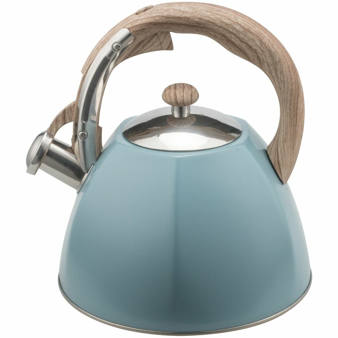 Чайник 3л со свистком, капсулированное дно (нержавейка)