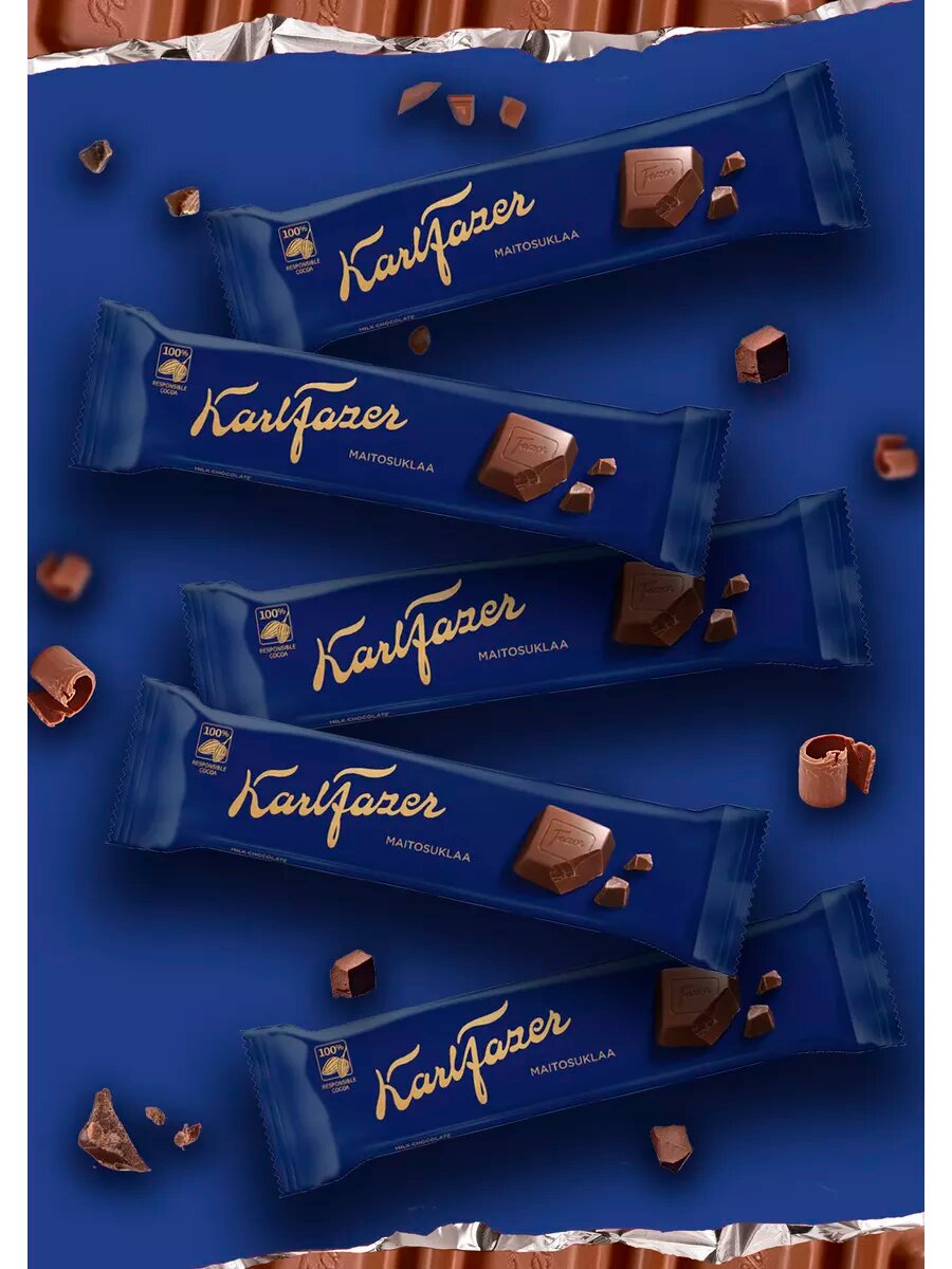 Молочный шоколадный батончик Фазер 5 штук