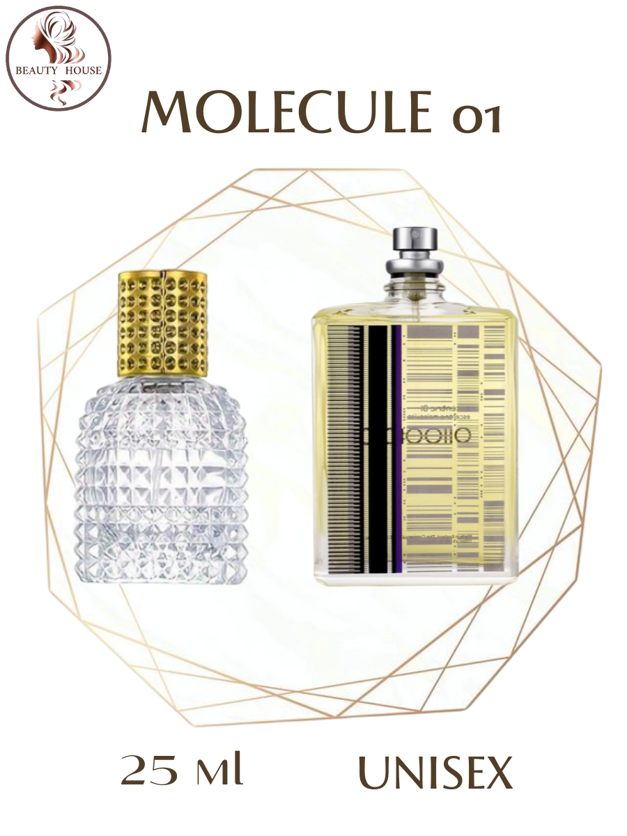 Духи парфюм MOLECULE 01 спрей 25 мл унисекс, древесные, мускусные, цветочные