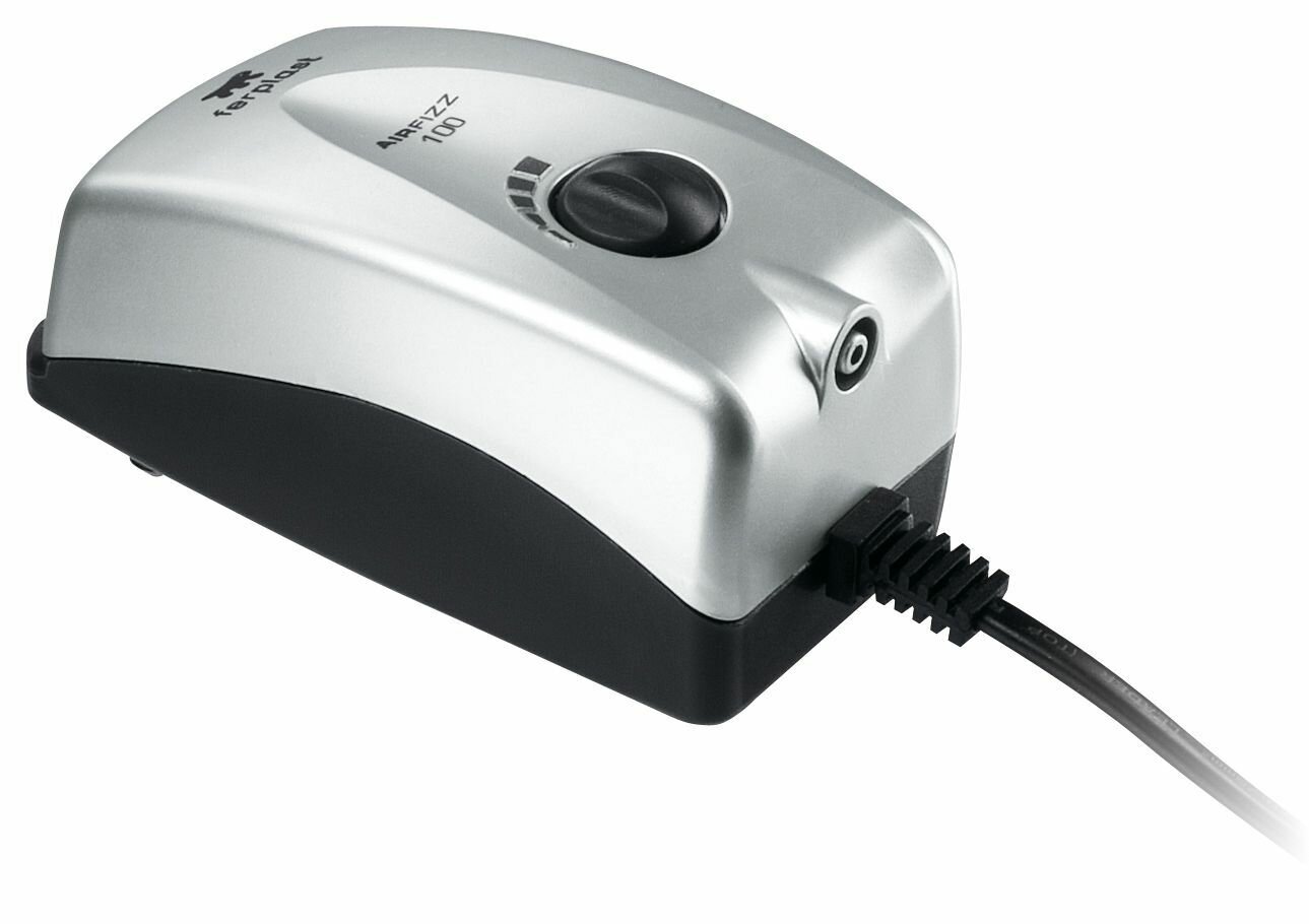 Компрессор для аквариума Ferplast AIRFIZZ 100 с регулировкой потока воздуха