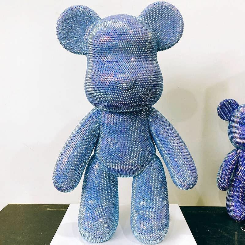 Китайские пользователи рекомендуют-5D DIY Алмазный медведь, набор плюшевых мишек, креативный брелок, подарок ручной работы из хрусталя со стразами, украшение для дома Топ продаж