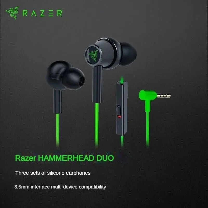 Razer Hammerhead Duo, green