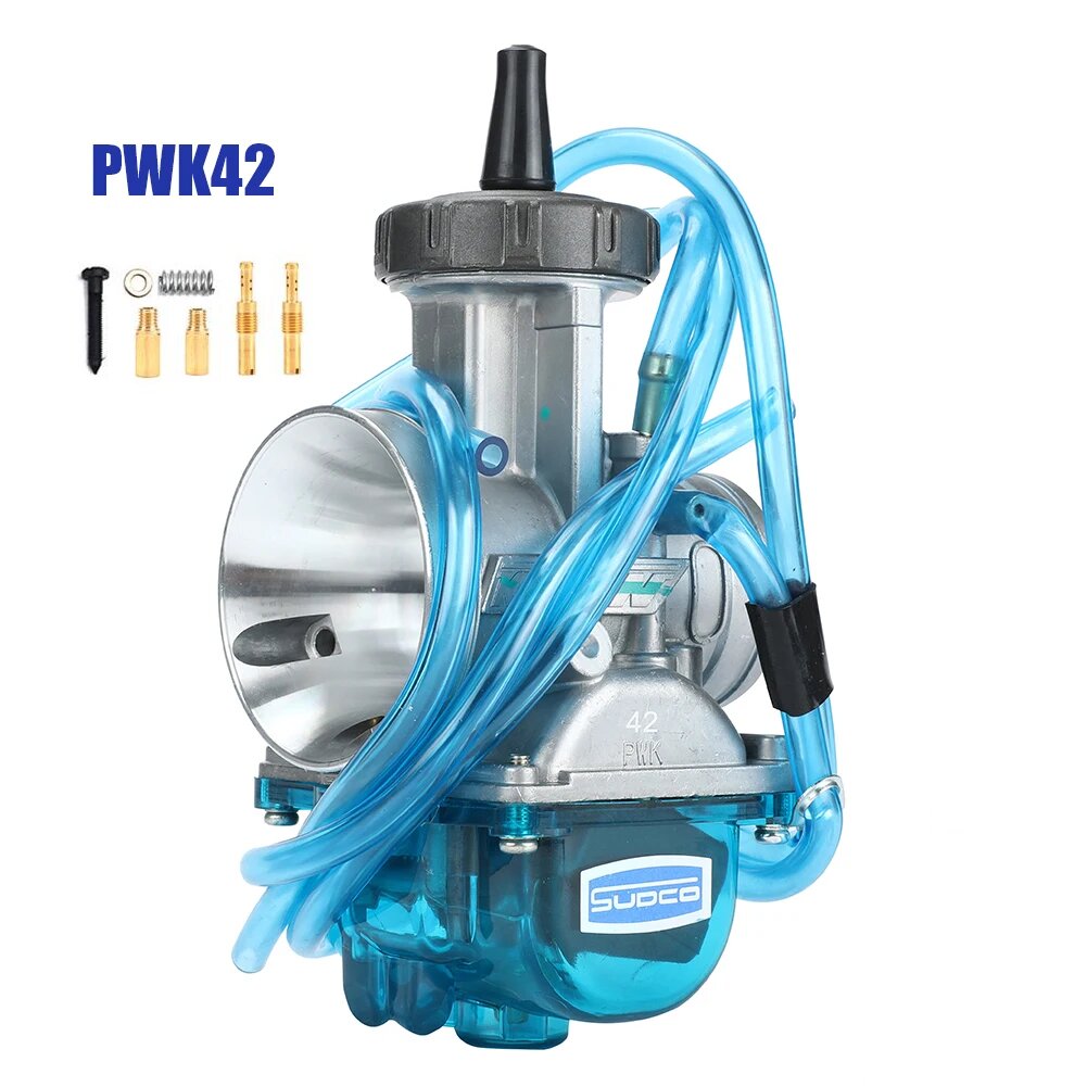 Карбюратор PWK, Универсальный Гоночный карбюратор 33, 34, 35, 36, 38, 40, 42 мм, для Синий, PWK42 B