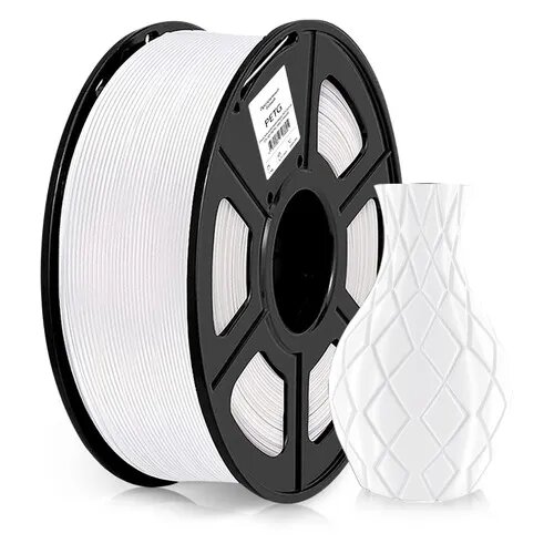 Пластик Cactus CS-3D-PETG-1KG-T-WHITE PETG/1.75мм/1кг/316м/белый прозрачный