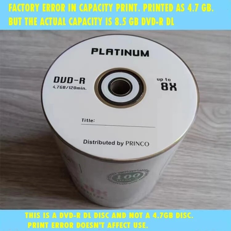 DVD-R DL UPL BLD11 8,5 ГБ 5 шт