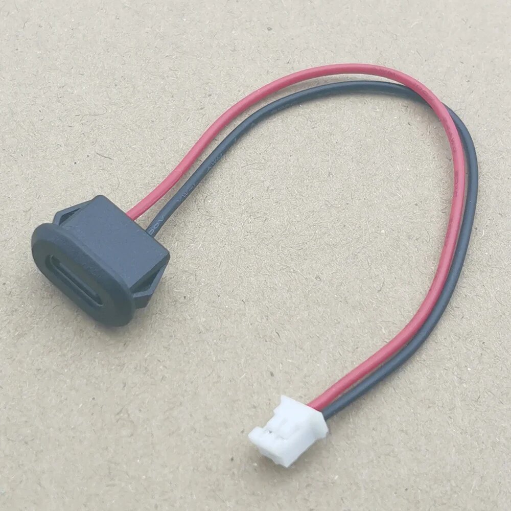 Разъем USB Type C HBXINTAO JK1-610, 5шт, 2P-Black-B