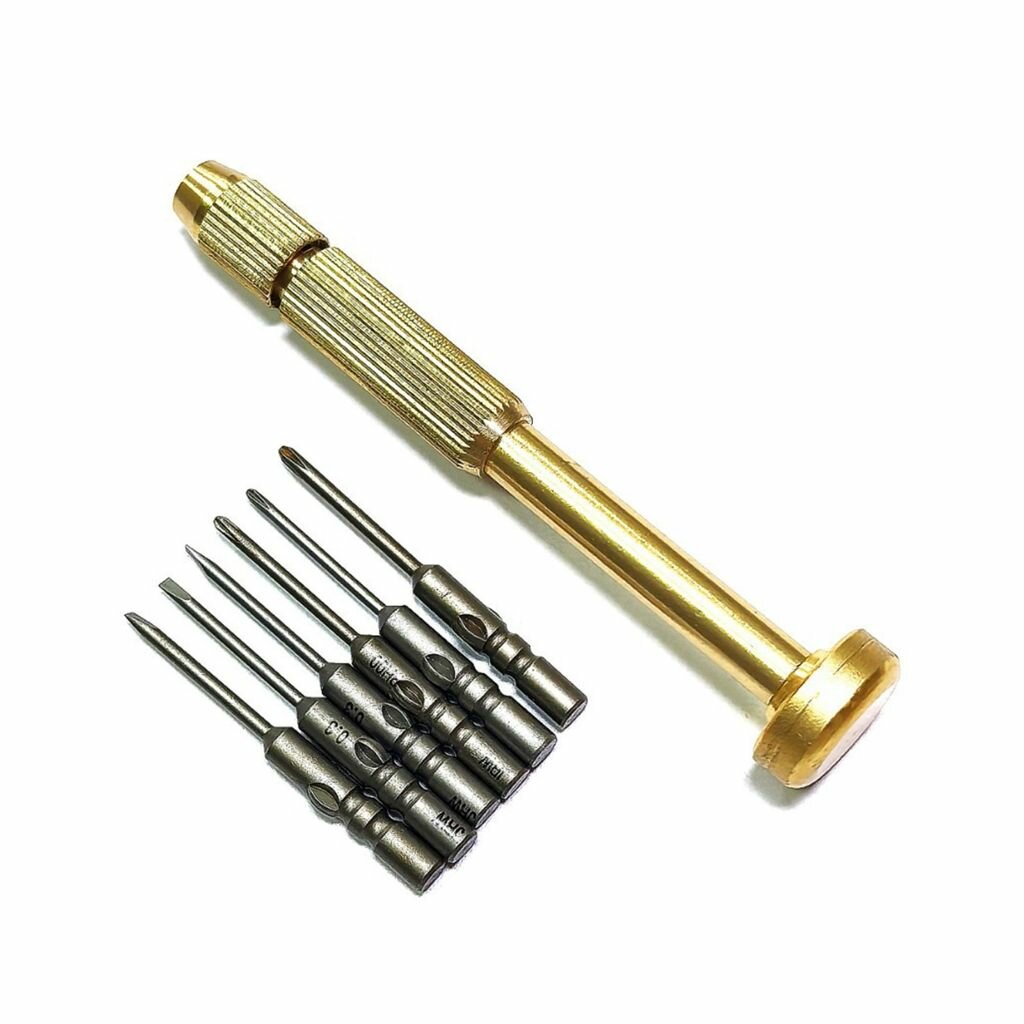 Смотреть инструменты ремонта, Набор инструментов для ремонта очков - сменные головки для отвертки, 1 комплект из 7 штук