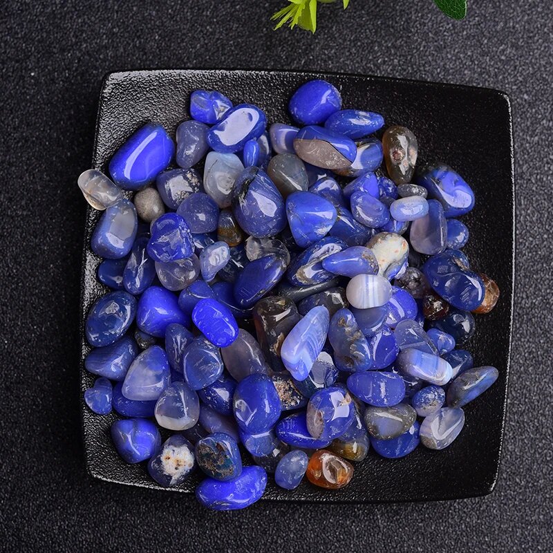 Кристаллический гравий Harmonious Crystalloid 50г Темно-синий, 100g, Blue Agate