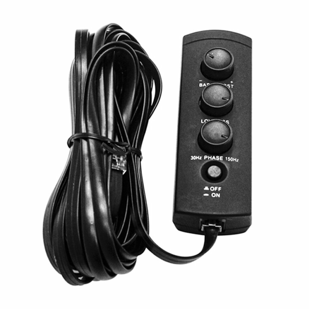 Портативный Автомобильный регулятор звука, сабвуфер для длительных поездок