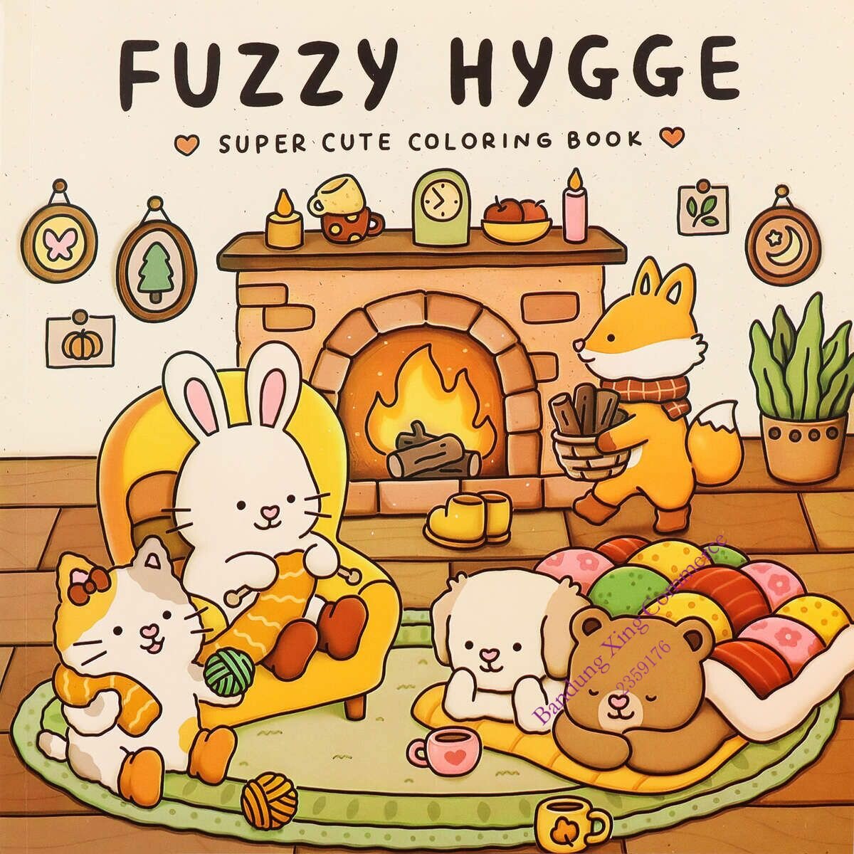 Furry Animals (Volume 20) : Coloring books for adults and children, bold and easy, simple and large designs, relaxing cute things (bold and easy to color)