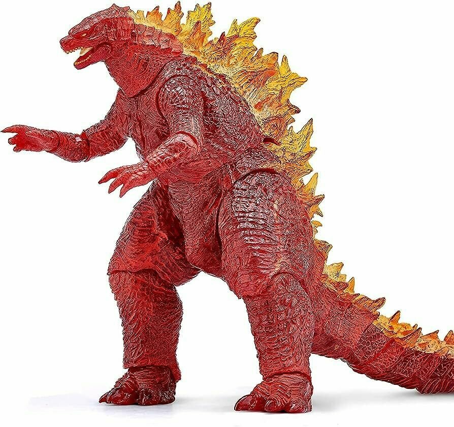 Коллекционная фигурка Годзилла Godzilla от NECA, ярко красная